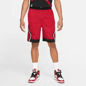 JORDAN Jumpman Diamond Basketball Shorts - Red