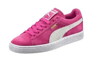 PUMA Suede Low Top Sneakers - Pink