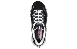 Sketchers D'lites Glowing Path Sneakers - Black