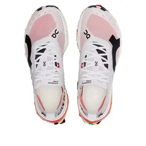 On Cloudboom Strike Performance Running Shoes - White/black/orange