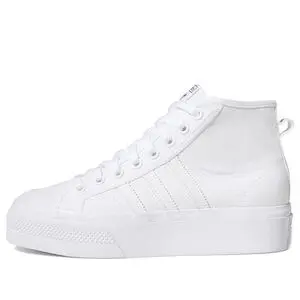 Adidas Nizza Platform Mid Sneakers - White