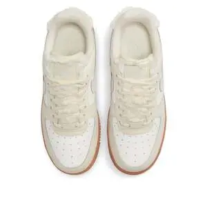 Nike Force 1 Low 'sail Gum Faux Fur