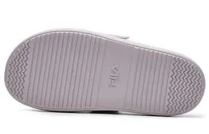 FILA Quilted Strap Slides With Thick Sole - Default Colorway