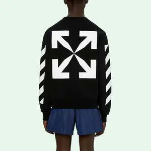 Off-White Mona Lisa Graphic Crewneck Sweatshirt
