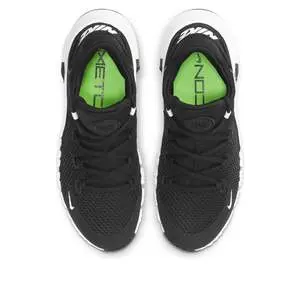 Nike Free Metcon 4 "black White" Athletic Sneakers - Black/white/volt