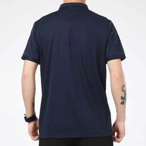 Nike Court Dri-fit Victory Casual Sports Tennis Lapel Short Sleeve Polo Shirt Blue - Navy
