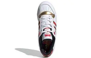 Adidas Rivalry Low Sneakers - Black/gold/red