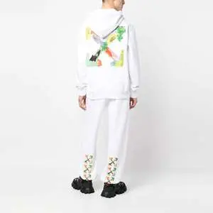 Off-White Ss23 Brush Arrow Fleece Hoodie