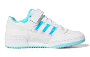 Adidas Forum Low Top Sneakers With Iridescent Accents