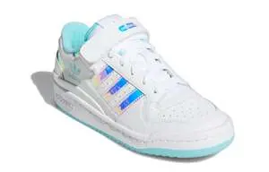 Adidas Forum Low Top Sneakers With Iridescent Accents