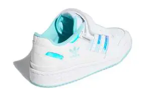 Adidas Forum Low Top Sneakers With Iridescent Accents
