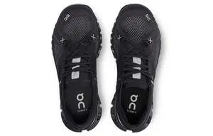 On Cloud X 3 Athletic Sneakers - Black