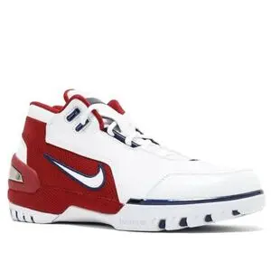 Nike Zoom Generation Retro 'first Game' Sneakers - White/red