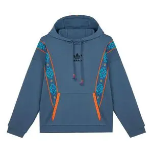 Adidas Originals Fp Print Sports Pullover - Blue