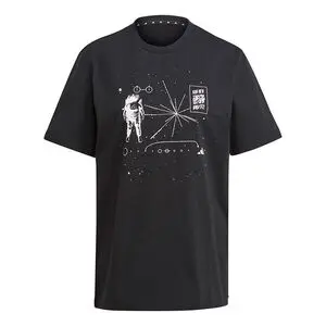 Adidas Ub Gfx T Illu 1 Sports Stylish Casual Sports Round Neck Short Sleeve - Black