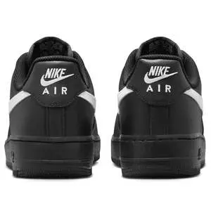 Nike Force 1 Low Athletic Sneakers - Black/white