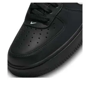 Nike Force 1 Low Athletic Sneakers - Black/white