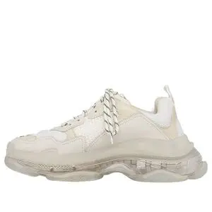Balenciaga Triple S Clear Sole Sneakers - White