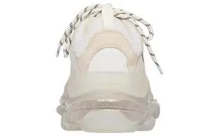 Balenciaga Triple S Clear Sole Sneakers - White