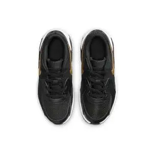 Nike Max Excee Casual Low Top Sneakers - Black/gold/white