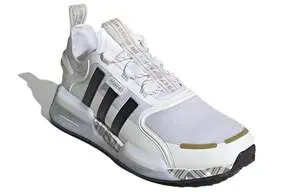 Adidas Nmd_r1 V3 Sneakers - Cloud White/core Black/gold Metallic