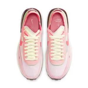 Nike Waffle One "rawdacious" Sneakers - Pink/green/brown
