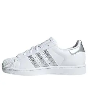 Adidas Adidas Superstar II Sneakers Cloud White/metallic Silver/bright Red