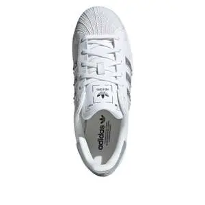 Adidas Superstar Ii 'white Metallic Silver - Cloud White/metallic Silver/bright Red