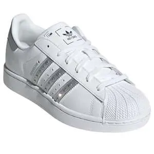 Adidas Superstar Ii 'white Metallic Silver - Cloud White/metallic Silver/bright Red
