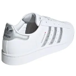 Adidas Superstar Ii 'white Metallic Silver - Cloud White/metallic Silver/bright Red