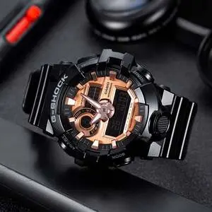 Casio G-shock Analog-digital Watch - Blackrose Gold