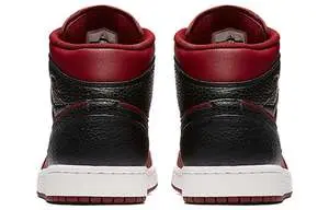 JORDAN 1 Mid Reverse Banned Sneakers - Team Red/black-summit White