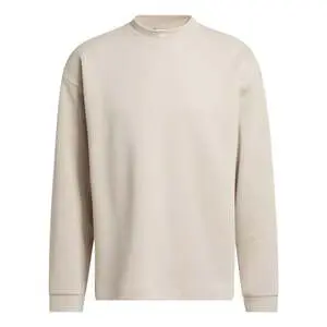 Adidas Originals Long Sleeve Mock Neck Shirt - Beige