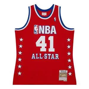 Mitchell & Ness X Nba All-star West 2003-04 Dirk Nowitzki 41 Swingman Jersey - Red/white