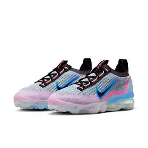 Nike Vapormax 2021 Flyknit Next Nature - Pink Blast/photo Blue/volt