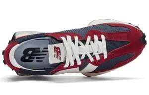 NEW BALANCE 327 Low Top Sneakers - Red/blue