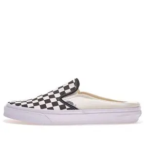 VANS Vans Classic Slip-On Mule Checkerboard Sneakers Black