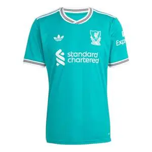 Adidas Liverpool Fc 25/26 Third Jersey - Sea Green/teal