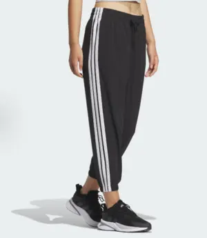 Adidas 2-stripes Woven 7/8 Pants - Black/white