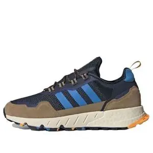 Adidas Zx 1k Boost Sneakers - Black/blue/brown