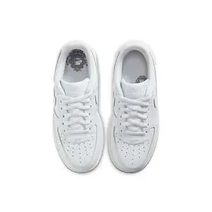 Nike Force 1 "low Top" Lace Up Sneakers - White