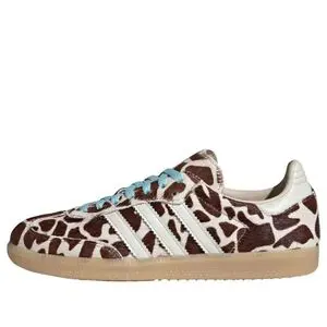 Adidas Adidas Samba OG Giraffe Print Crystal Linen Gum Crystal Linen/ivory/gum