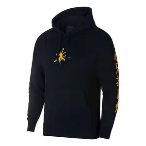 JORDAN Legacy Fiba 10 Fleece Hoodie - Black/gold