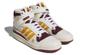 Adidas X Eric Emanuel X Midnight Madness Forum 84 High 'arizona State Sun Devils - White/yellow/red