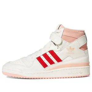 Adidas Originals Forum 84 Hi Shoes - Creamwhite/pink