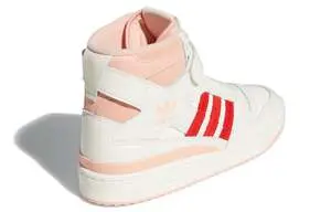 Adidas Originals Forum 84 Hi Shoes - Creamwhite/pink