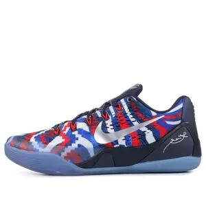 Nike Nike Kobe 9 EM 'USA' Low Top Sneakers White/golden Silver/blue