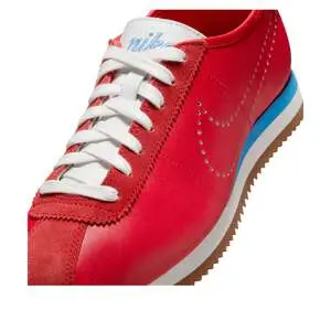 Nike Cortez Leather Sneakers - University Red/summit White/gum Medium Brown