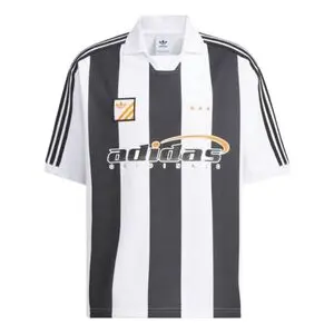 Adidas Originals Graphic Stripe Polo Shirt - White/black