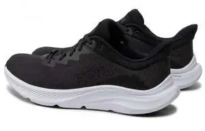 Hoka One One Solimar Athletic Lace-up Sneakers - Black/white